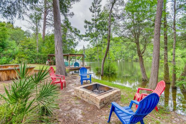 Riverfront Milton Cabin With Boat Ramp And Dock! - USA