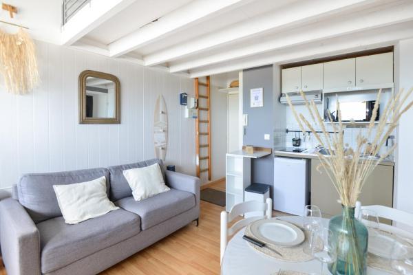 L’oasis Des Nouveaux Bassins - Apt Vue Port - Arromanches-les-Bains