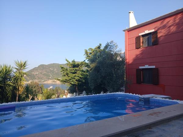 Villa Aspalathus Red, Pool And Panoramic Views To Fulfil Your Aegean Memories - Скопелос