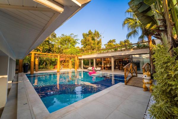 A Casa Da Ponte, Casa Em Condominio Para Familias, Festas E Eventos - Bertioga