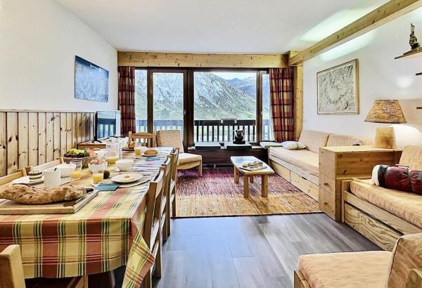 Résidence Le Bec Rouge - Appartement 3 Pièces 8 Personnes à Tignes Ski Aux Pieds Et Proche Des Commerces Dans Le Quartier Du Lac. Grand Espace De Vie, Cu Mae-2001 - Val Claret