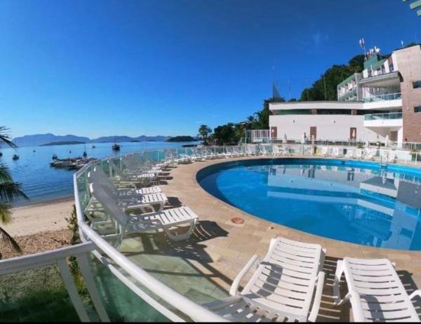 Angra Inn - Praia Grande Apartamento A Beira Mar - Ilha Grande