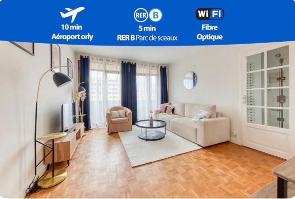 T3 10min From Orly Airport And 5min From Rer B - Antony