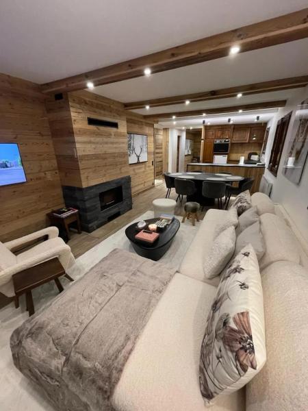 Appartement Chaleureux à Megève - 80 M² Avec Jardin Et Cheminée. - Combloux