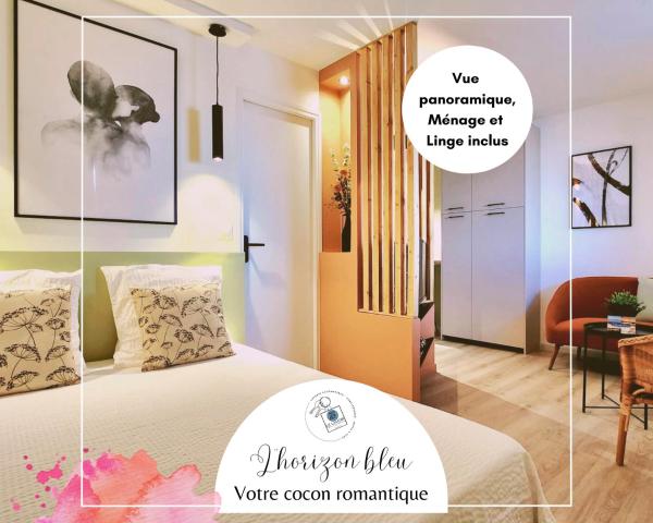 - L'horizon Bleu - Cocon Romantique Avec Vue Mer Panoramique - Gruissan