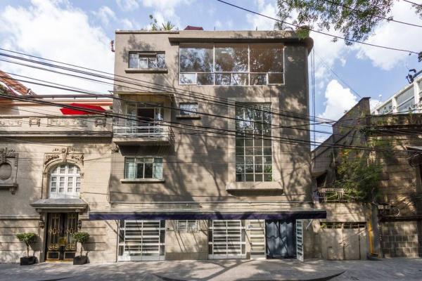 Deco House With Park View Rooftop - 멕시코시티