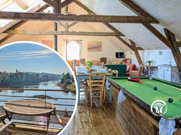 Moulin Historique, 5 Chambres, Vue Rivière, Billard, Ping-pong - Fr-1-600-148 - Mayenne