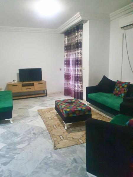 Belle 2 Chambres Avec Internet - Ennasr 2 Hedi Nouira - Parfait Pour Les Familles - Vue Panoramique - Tunis