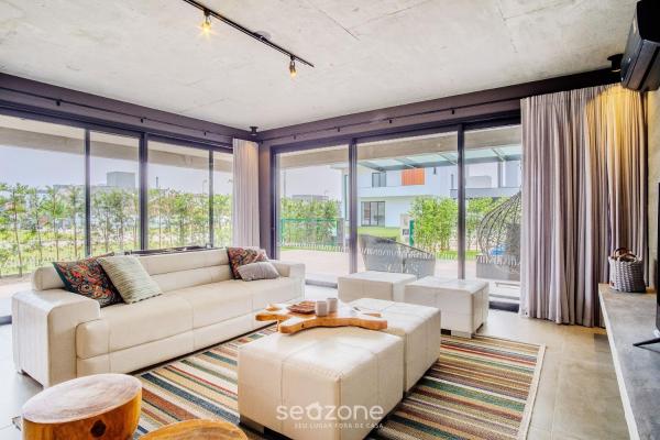 Casa Moderna C/ Piscina Ao Lado Do Surfland Roi009 - Imbituba