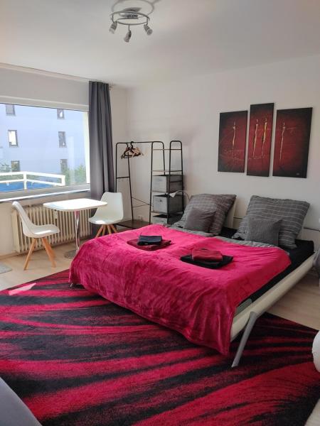 Kleines Apartment In Frankfurt Mit Eigenem Stellplatz In Messenähe - 프랑크푸르트