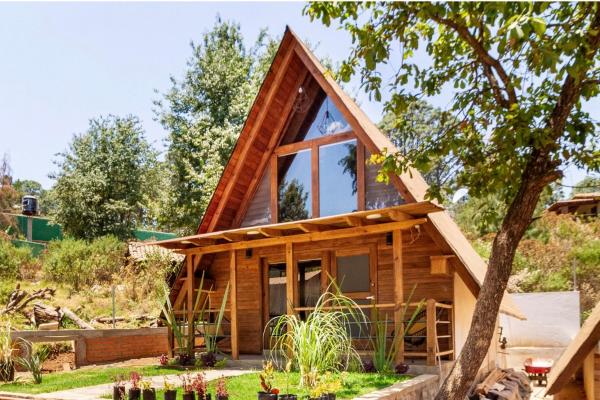 Cabaña Moderna Tipo Alpina Para Pareja - Michoacán
