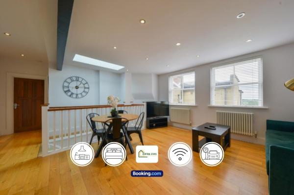 Beautiful 2 Bed Apartment St Albans City Centre By Central Stays Short Lets & Serviced Accommodation With Free Parking - St Albans, UK
