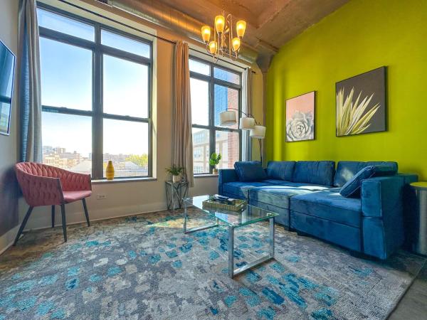 Downtown Chicago 2br Getaway South Loop Comfort Near Mccormick Place, Soldier Field And Grant Park - Chicago, IL