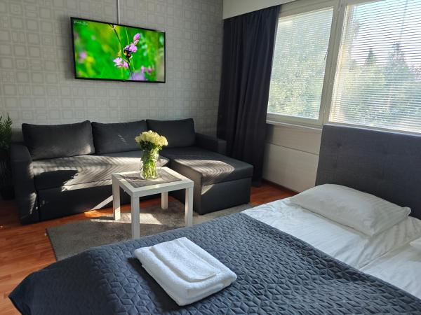 Central Railway St Ii Cozy 1r Apart Ii Free P - Oulu