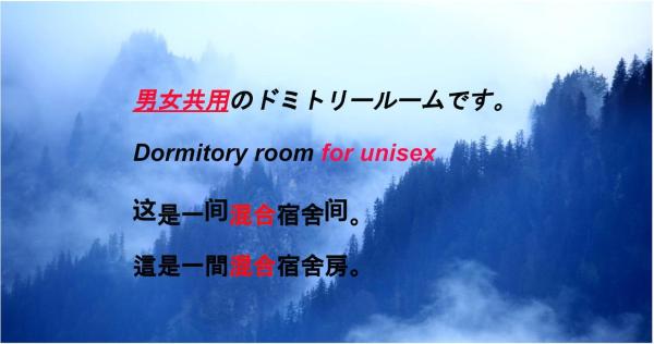 Hostel198 Bunk Bed For Unisexーvacation Stay68108v - Osaka