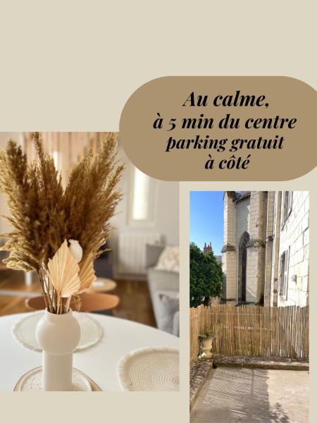 Le Jeanne, Appartement En Duplex Proche Forteresse Et Centre Ville - Chinon