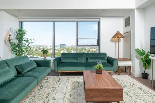 Central Penthouse City Skyline Views Gym Sleep 8 - Cambridge, MA