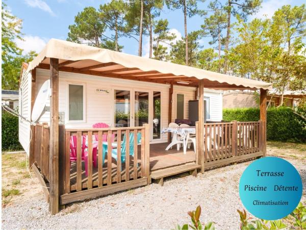 Mobilhome Au Rythme Des ÎLes Sérénité & Nature - Saint-Julien-en-Born