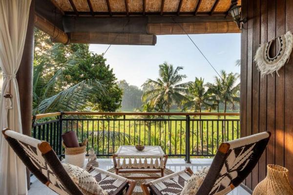 Family Paradise Villa, Shared Pool, Jungle & Rice Field Views - Gianyar