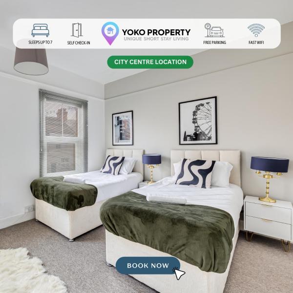 Charming House In Prime Location - Sleeps 7 - Free Parking, Fast Wifi, Smart Tv With Netflix And Virgin Tv By Yoko Property - Northampton