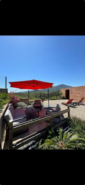Très Jolie Mini Villa Douillette Avec Vue Sur Montagne - Korzika