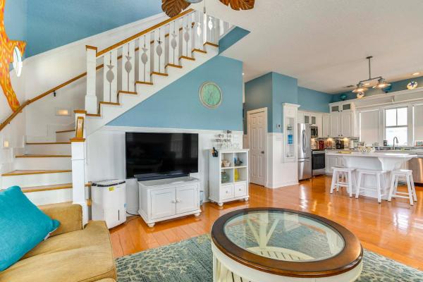 Ocean Views Pet-friendly Surfside Beach Gem - Surfside Beach, TX