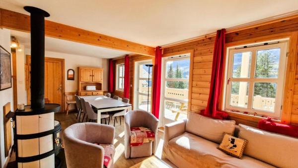 Résidence Hameau - Chalet Confortable · Poêle à Bois · Terrasse · Garage Mae-8714 - Flaine