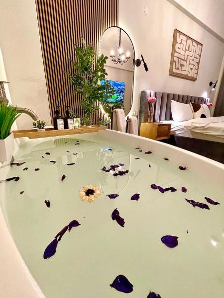 Designer Apartment With Spa Complex & Jacuzzi Near Bahai Garden Haifa - Israel