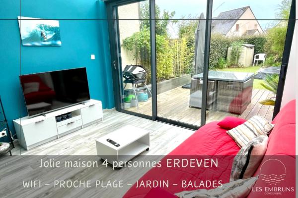 Jolie Petite Maison à 500m De La Plage D'erdeven - Erdeven