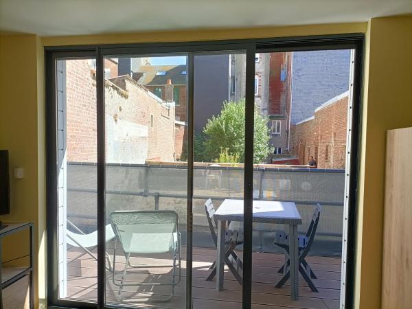 Studio à 2 Pas De La Plage Avec Terrasse - Mers-les-Bains