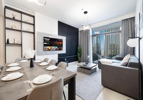 Downtown Luxe, Steps To Burj Khalifa 4bdr - Dubai