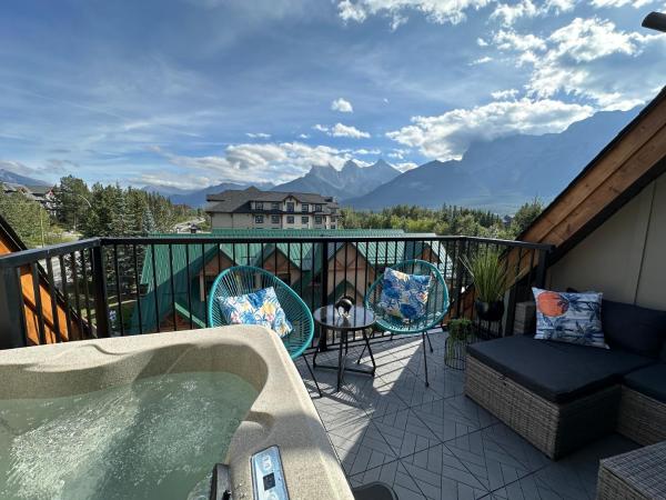 Ml4- Private Rooftop Hot Tub Oasis- Entire Townhouse With Mtn View - Canmore