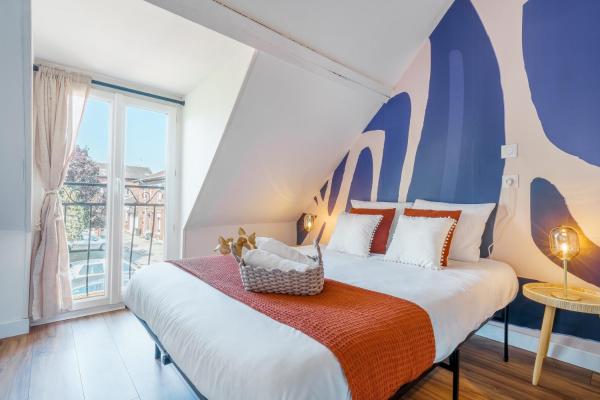 Maisonnette Bleu Horizon Avec Jardin - 2min Gare - Serenito Homes - Oise