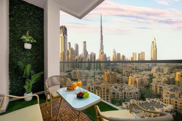 Bellevue Towers By Luxe Living - Full Burj Khalifa View - Dubái