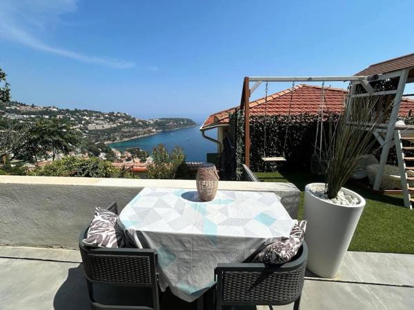 Studio Vue Mer Dans Villa Moderne - Roquebrune-Cap-Martin