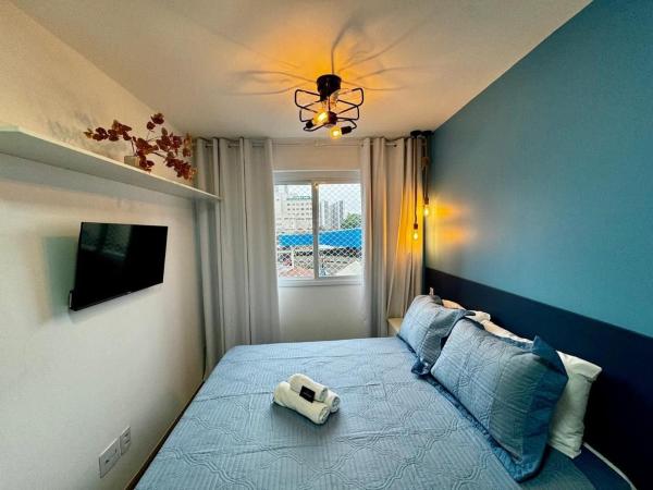 Família 5 - Apartamento No Belenzinho/piscina - São Paulo, Brezilya