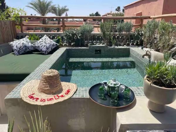 Riad Ptit Kech, Bassin Terrasse - Petits Déjeuners - Marrakech