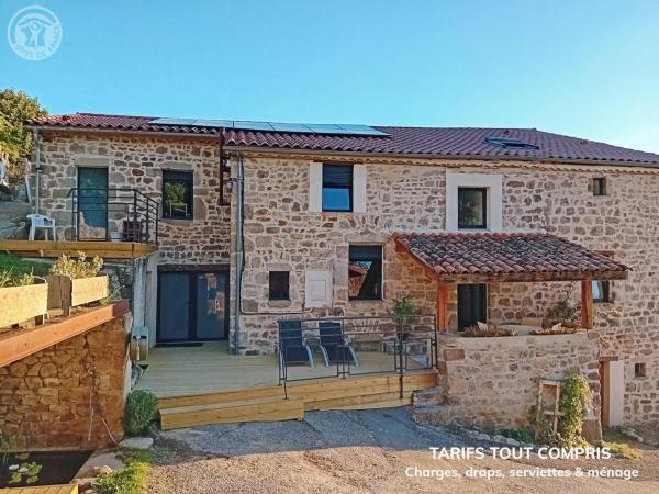 Séjour Paisible En Gîte De Charme Avec Spa En Campagne - Fr-1-496-334 - Bourg-Argental