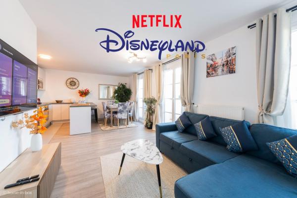 Le Cartier Appt F3, 7mn Disneyland, Parking,terrace - Serris