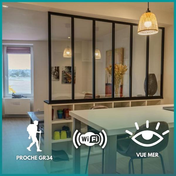 Ti Gwer - Vue Mer - Wifi - Plage de l'île Vierge
