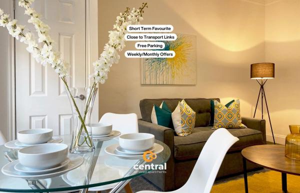 Central Serviced Apartments - Cosy 1 Bedroom - Modern - Close To Transport Links - Quiet Neighbourhood - Fast Wifi - Fully Equipped - Smart Tvs In All Rooms - Monthly Stays Welcome - Free Street Parking - Ideal Relocation To Dundee Accommodation - Dundee