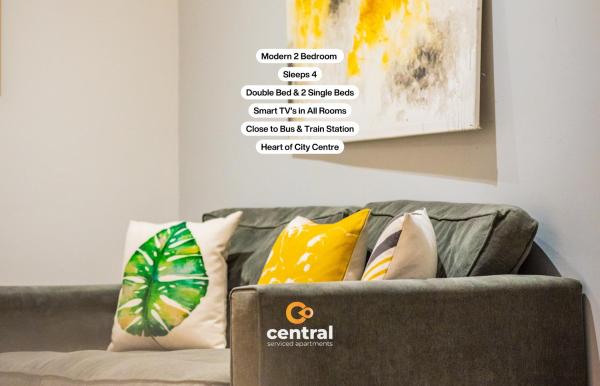 Central Serviced Apartments - 2 Bedroom - Seagate - Walk Away From City Centre & Universities - Sleeps 4 - 1 X Double 2 X Single - Smart Tvs In All Rooms - Short Term Stays Welcome - Walk Away From Train & Bus Station - Preferred Location - Abertay University