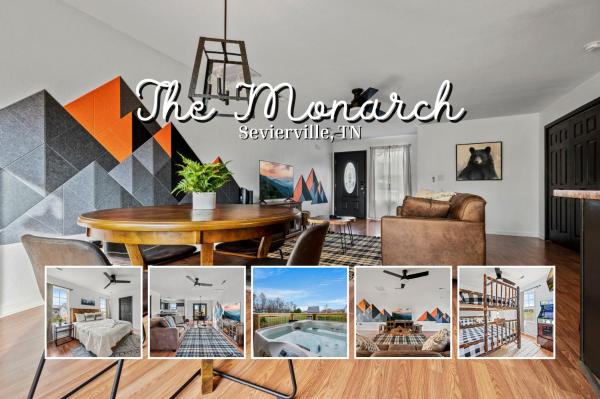 The Monarch - Winter Fun! Hot Tub & Games, Near Dollywood - Sevierville