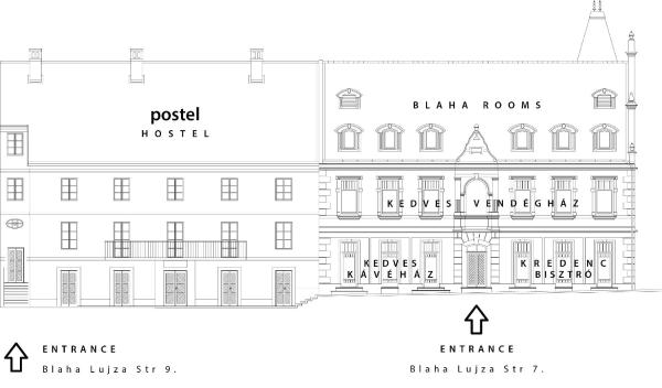 Postel Hostel - Lake Balaton