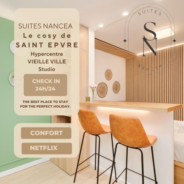 Le Cosy De Saint Epvre - Studio - 2 Pers - Nancy