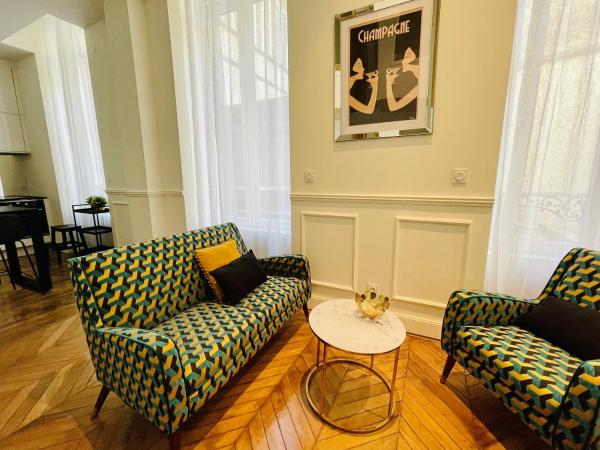 Appartement De Charme Art Déco - Hyper-centre Ville - Place D'erlon - Gare - Reims - Reims