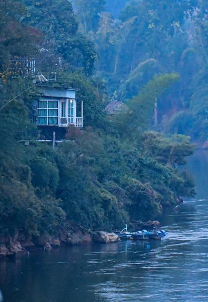 #Jungja Hut # A Cottage Beside The River Kwai - Kanchanaburi