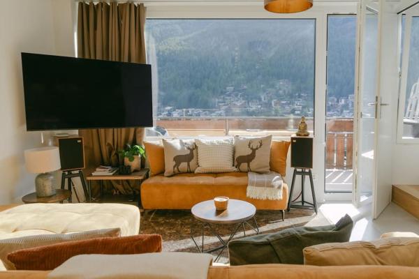 Modern Zermatt Apartment With Sauna And Mountain Views - Grimentz
