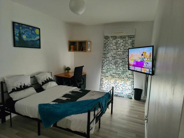 Chambre Privée Proche Stade De France Et Paris Dans Appartement Partagé - Enghien-les-Bains