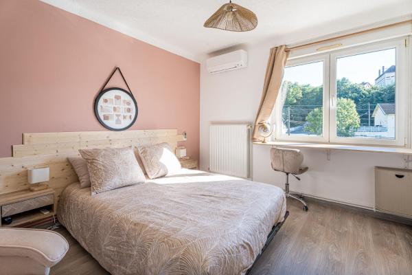 Chambre Sophie - 2 Sdb - Balcon - Wifi - Parking - Metz